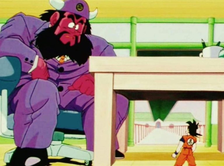 El planeta del Rey Enma en el universo de Dragon Ball: El juicio de las almas
